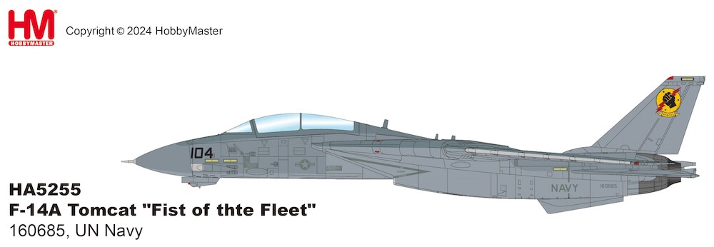 Grumman F14A Tomcat US Navy "Fist of the Fleet" | Modelsnavigator.com