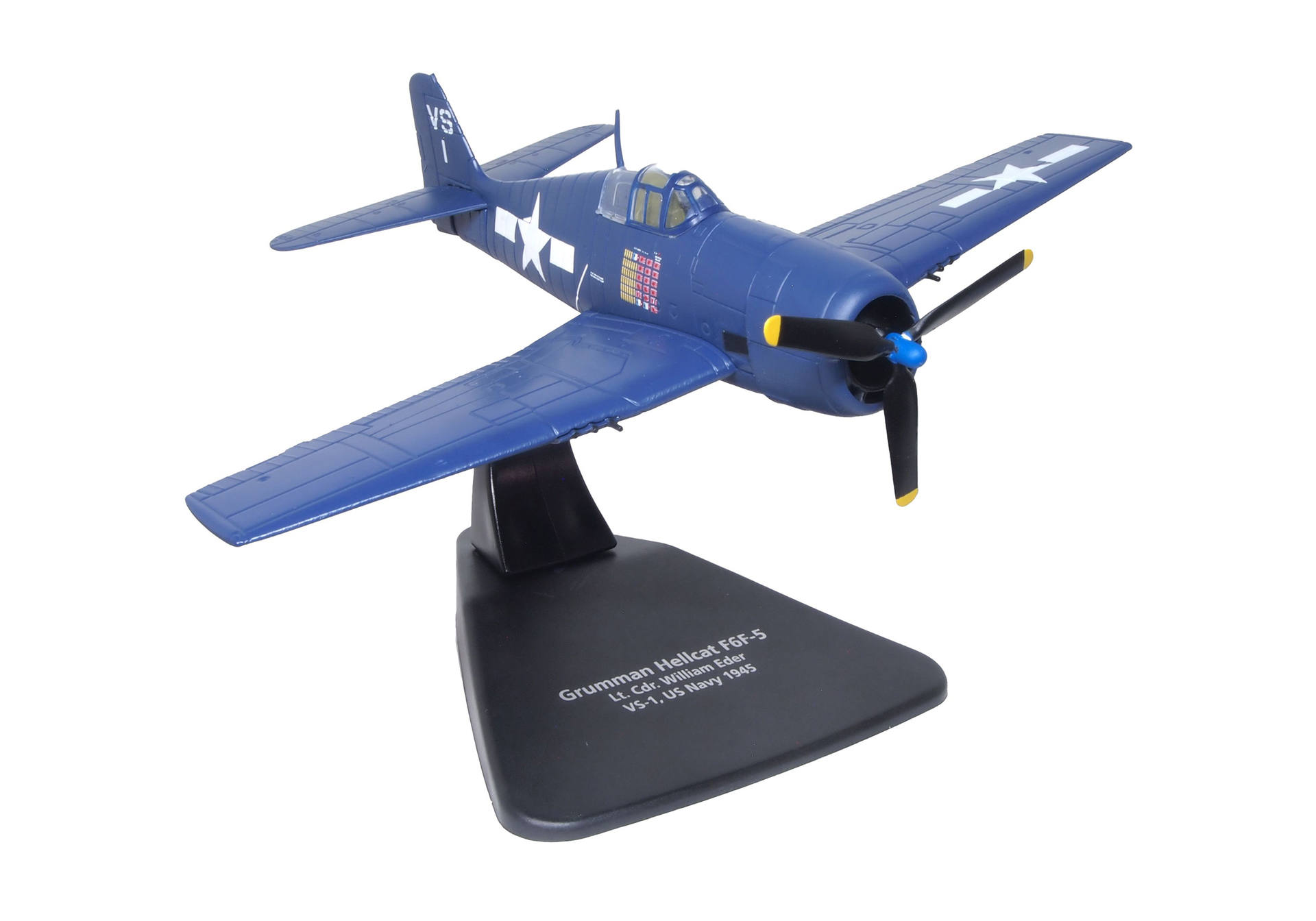Grumman Hellcat F6F-5 - Lt. Cdr. William Eder, VS-1, US Navy 1945 ...