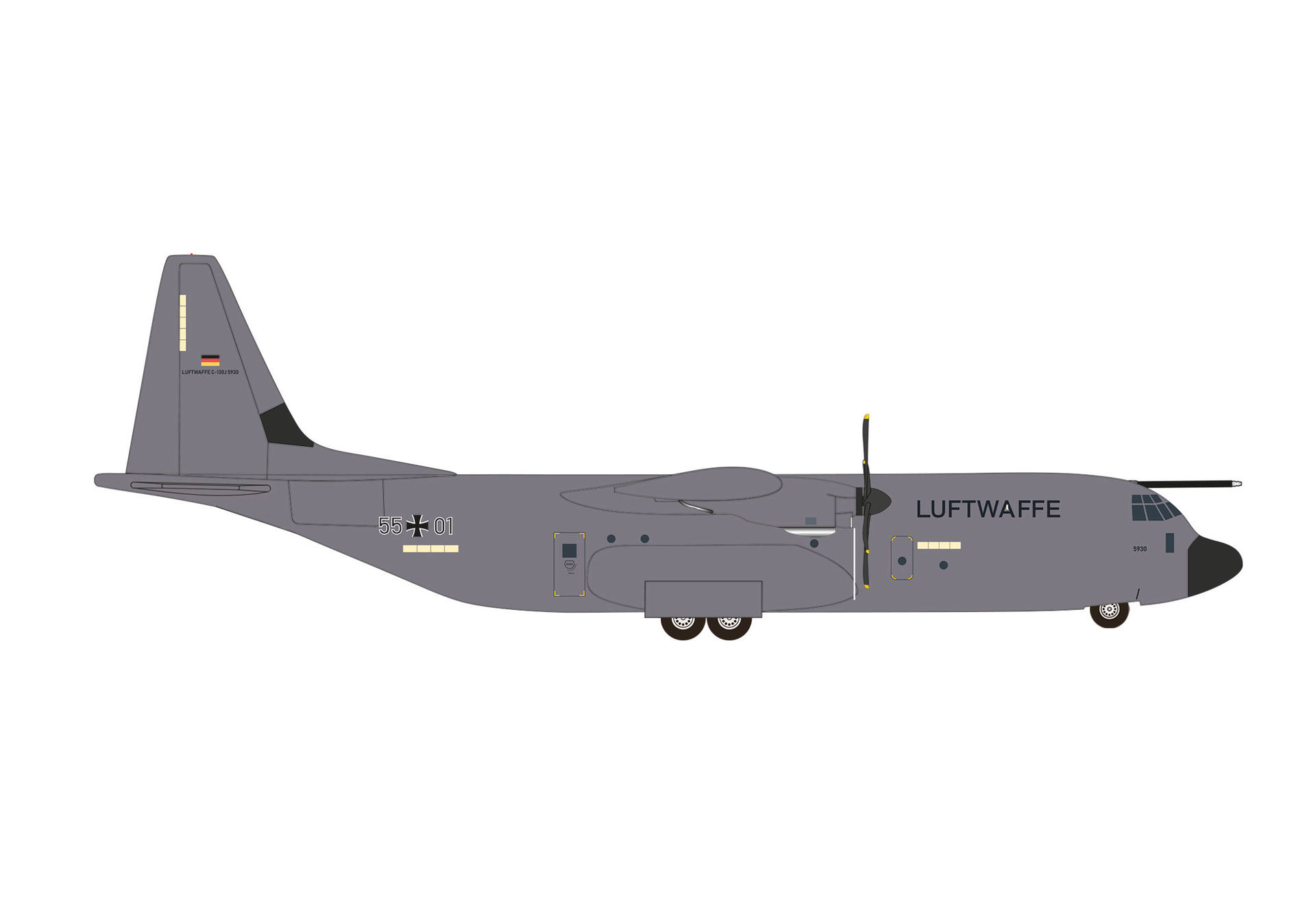 Lockheed C-130J-30 Luftwaffe "Super Hercules" | Modelsnavigator.com