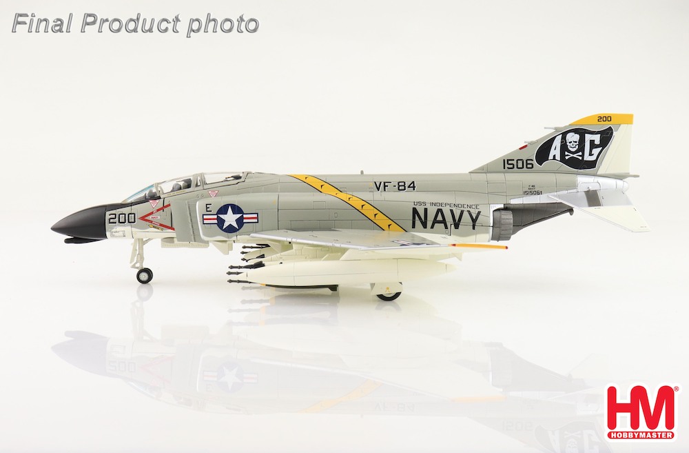 McDonnell Douglas F-4B Phantom II US Navy, 151506, "Jolly Rogers", USS ...