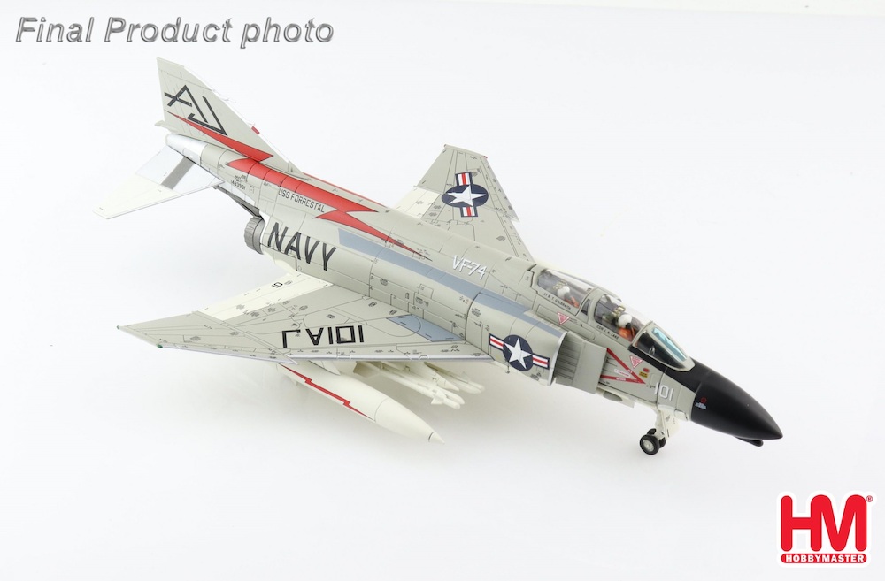 McDonnell Douglas F-4H-1 (F-4B) Phantom II US Navy, USS Forrestal, 1962 ...