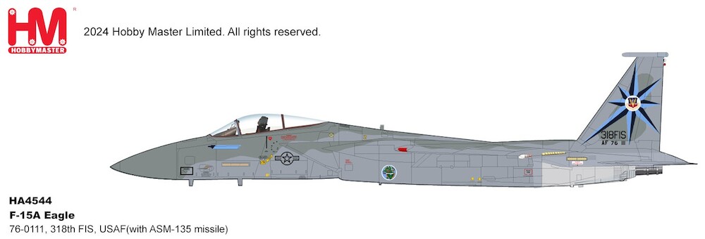 McDonnell Douglas F15A USAF (with ASM-135 missile) | Modelsnavigator.com