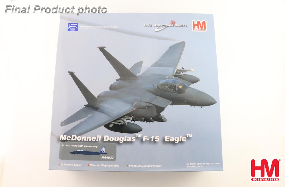 McDonnell Douglas F15SG RSAF 55th Anniversary | Modelsnavigator.com
