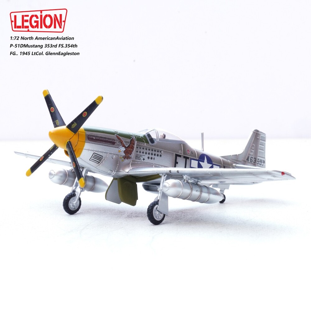 North American P-51D Mustang 1945 LtCol. Glenn Eagleston ...