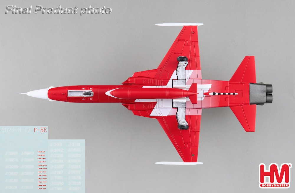Northrop F-5E Tiger II Swiss Air Force, Patrouille Suisse "60th Anniversary", 2024 ...