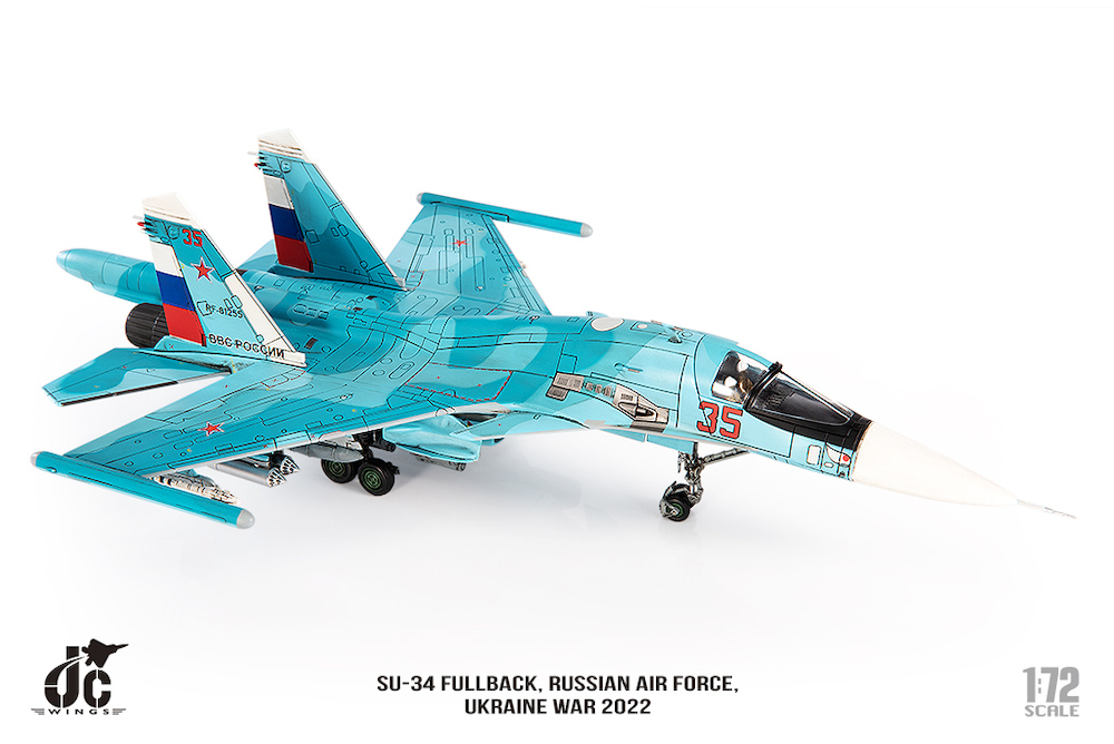 Sukhoi SU-34 Fullback Russian Air Force, Ukraine War, 2022 Red 35 ...