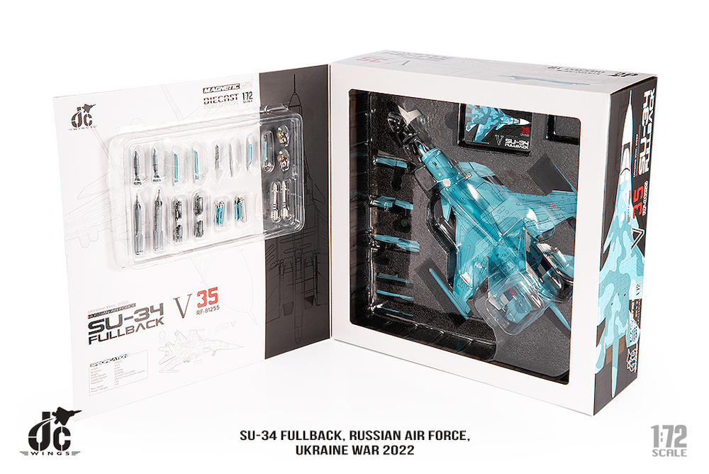 Sukhoi SU-34 Fullback Russian Air Force, Ukraine War, 2022 Red 35 ...