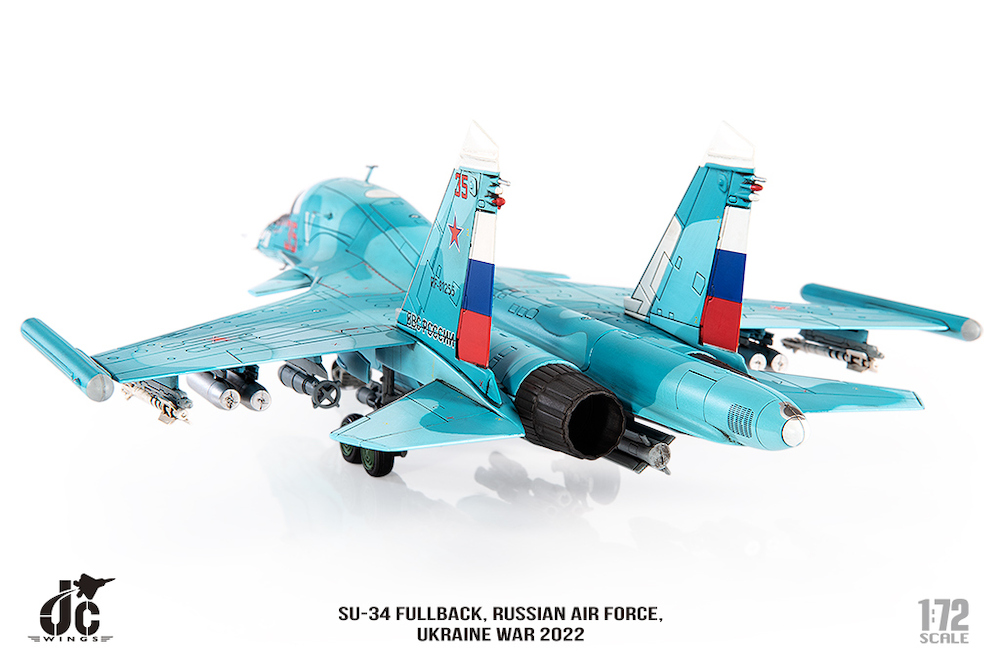 Sukhoi SU-34 Fullback Russian Air Force, Ukraine War, 2022 Red 35 ...