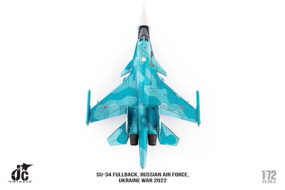Sukhoi SU-34 Fullback Russian Air Force, Ukraine War, 2022 Red 35 ...