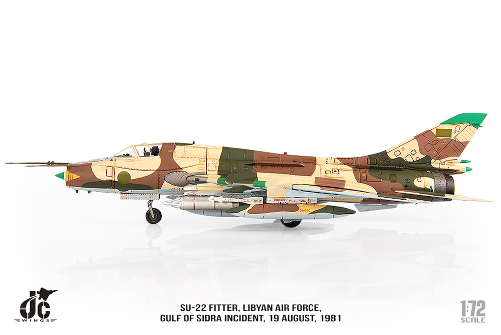 Sukhoi Su22 Fitter Libyan Air Force, Gulf of Sidra incident, 19 August ...