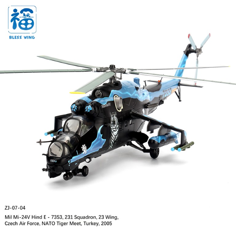 Mil Mi-24V Hind E Czech Air Force 231 squadron 23 Wing, Nato Tiger Meet ...