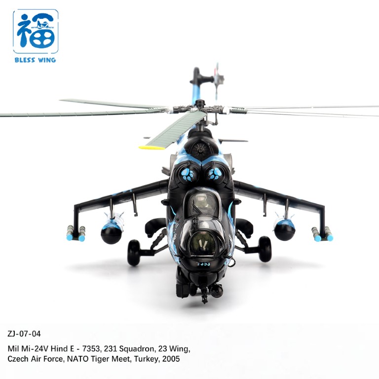 Mil Mi-24V Hind E Czech Air Force 231 squadron 23 Wing, Nato Tiger Meet ...