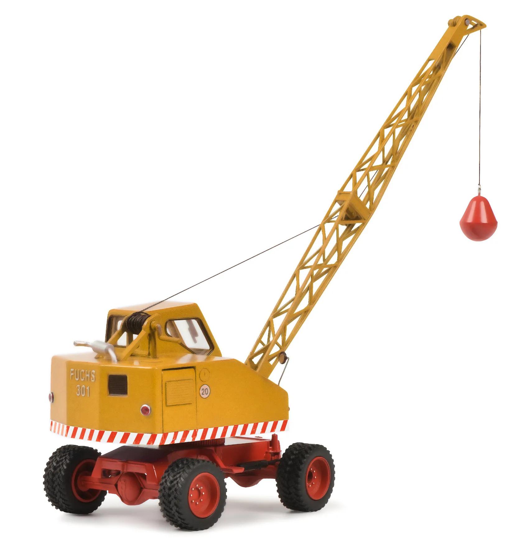 Fuchs 301 yellow - wheeled excavator | Modelsnavigator.com