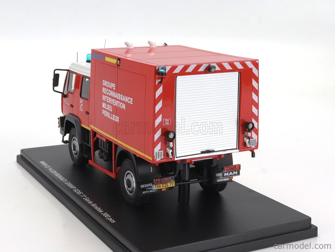 MAN - LE 14.220 TRUCK DOUBLE CABINE BEMAEX GRIMP SDIS 77 SAPEURS ...