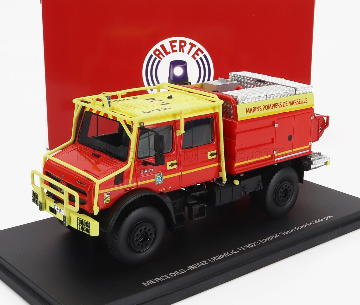MERCEDES BENZ - UNIMOG U5023 DOUBLE CABIN TANKER FIRETRUCK - 1994 ...