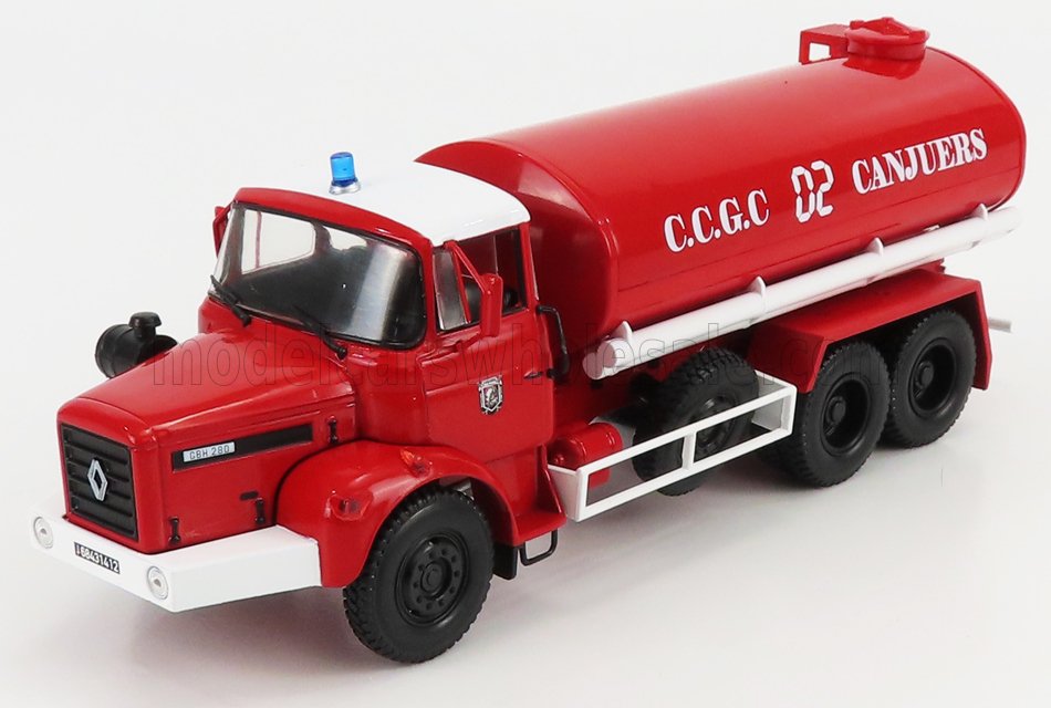 RENAULT - VI GBH 280 6X6 TANKER TRUCK FRANCE 1984 - RED ...
