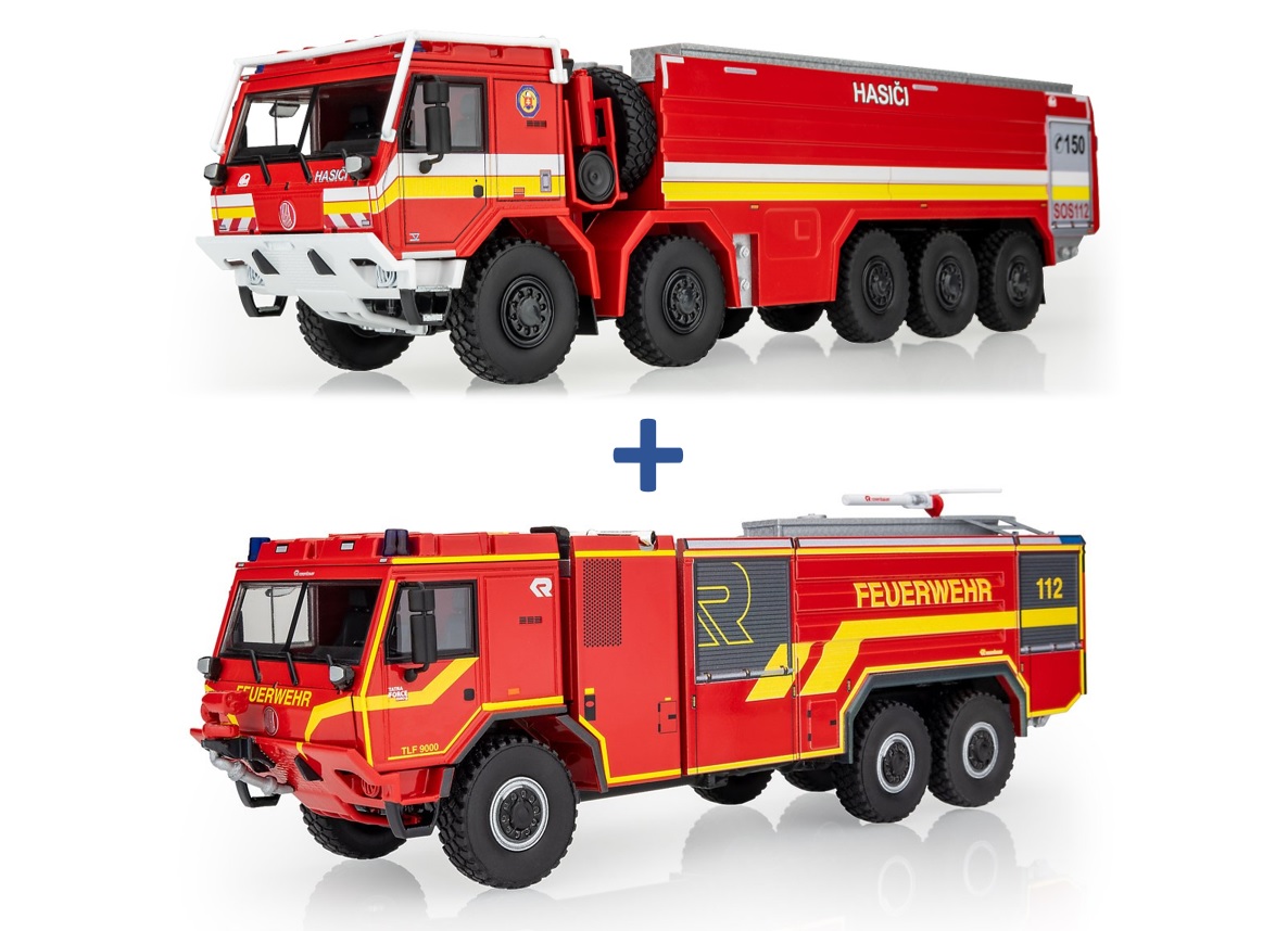 Set of models TATRA 815-7 FORCE 6X6 ROSENBAUER and Tatra 815–7M3R51 ...