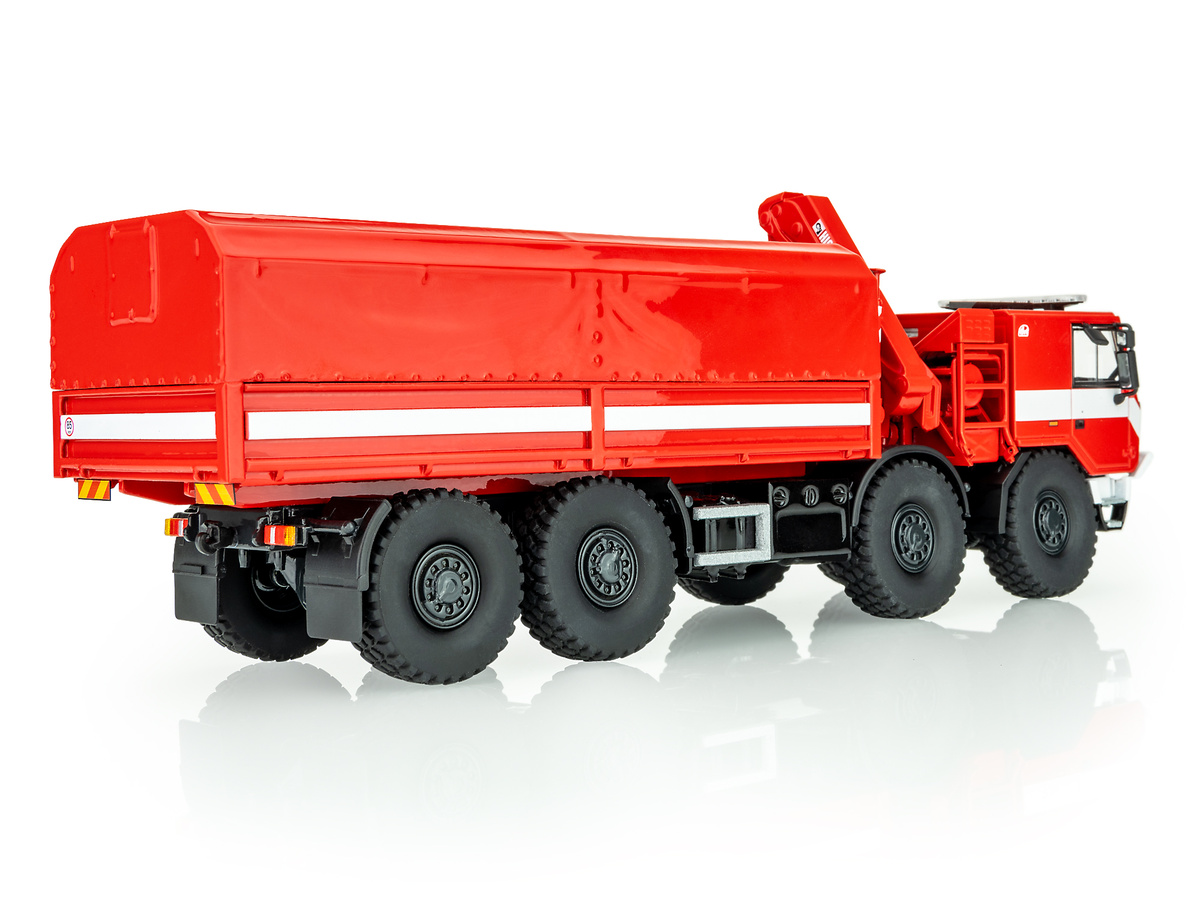 TATRA 815-7 8x8 Flatbed truck with FIREFIGHTER hand | Modelsnavigator.com