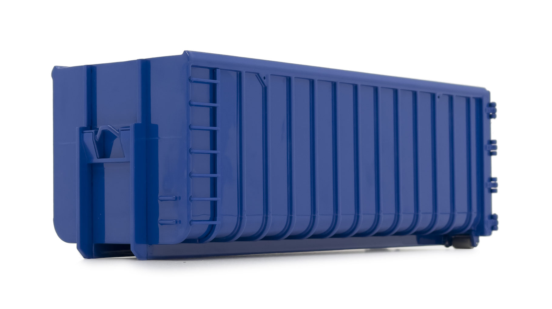 Hooklift container, 40m3, blue | Modelsnavigator.com