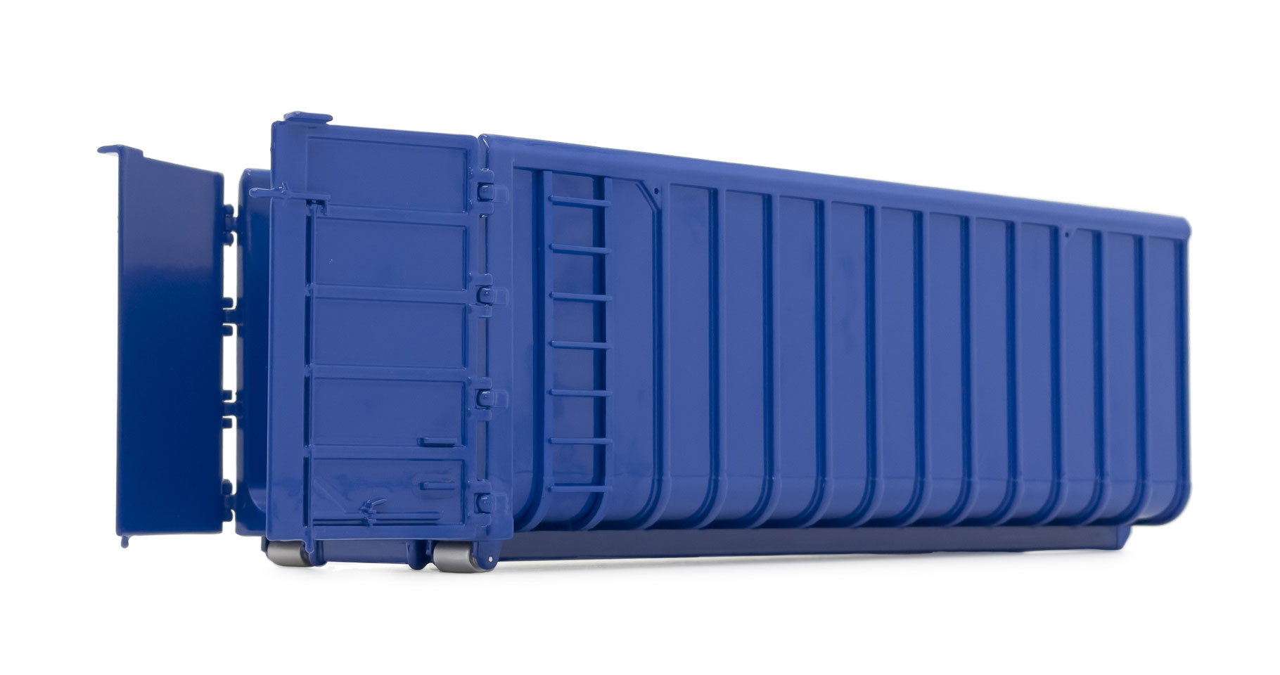 Hooklift container, 40m3, blue | Modelsnavigator.com
