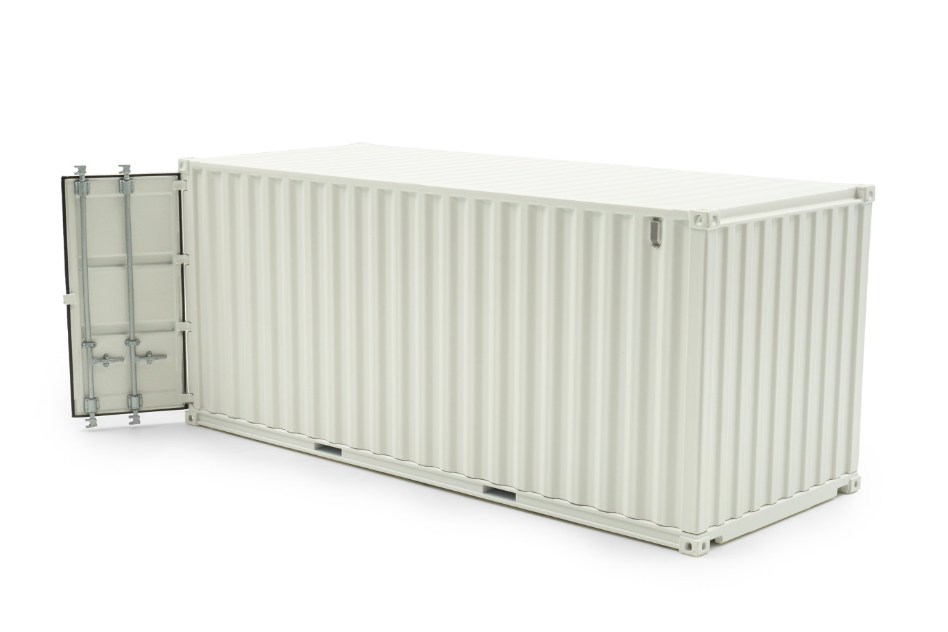 20 FOOT CONTAINER - White | Modelsnavigator.com