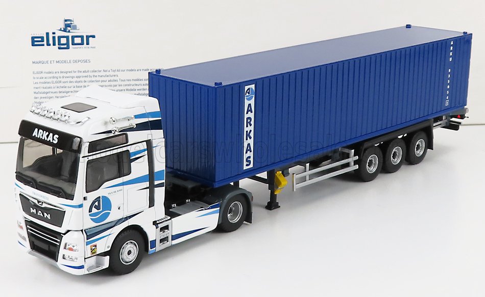 MAN - TGX 18.640 EURO 6 XXL TRUCK ARKAS CONTAINER 2018 ...