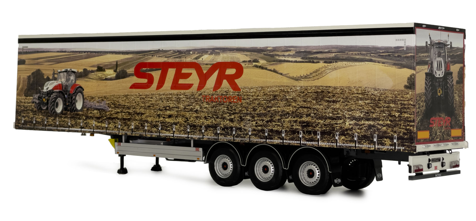 Pacton Steyr - curtainsider trailer | Modelsnavigator.com