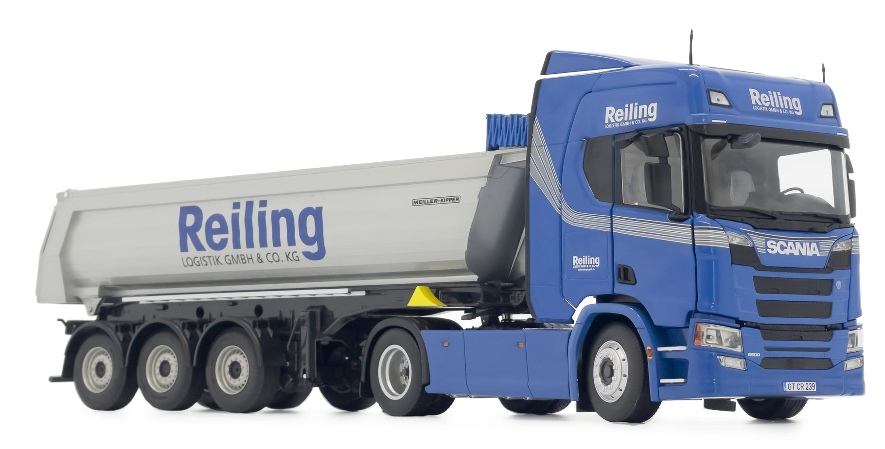 Scania and Meiller set, Reiling edition | Modelsnavigator.com