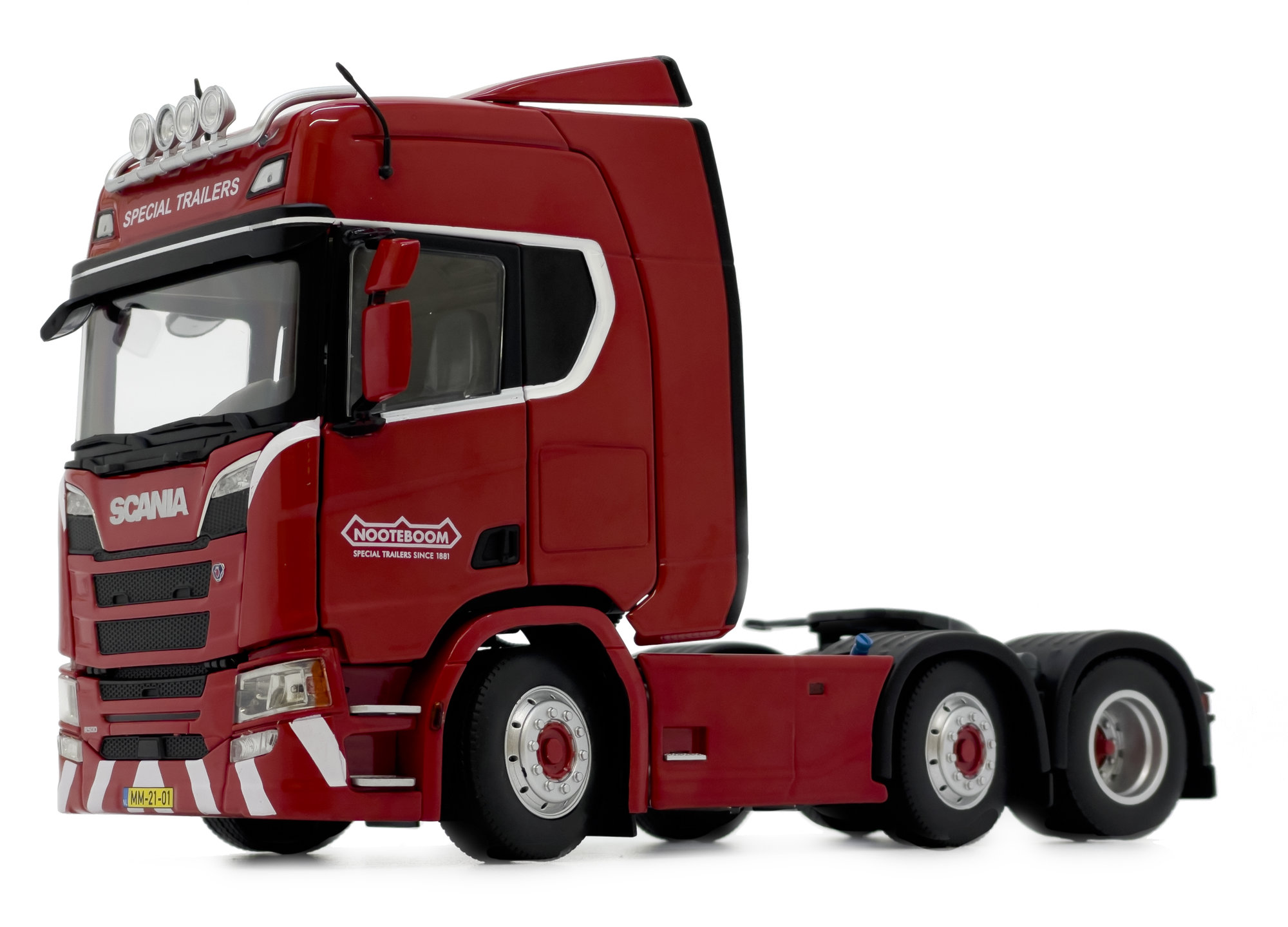 Scania R500 6x2 red Nooteboom edition | Modelsnavigator.com