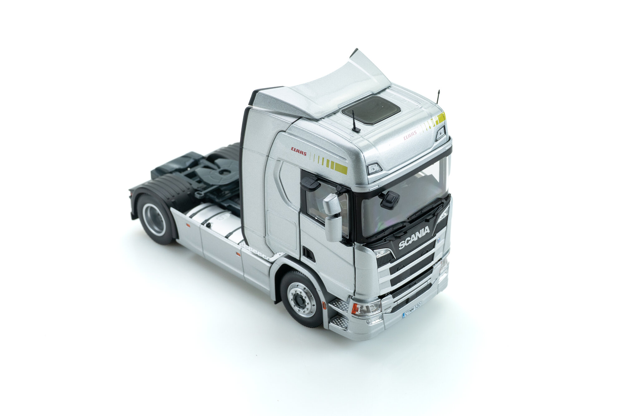 Scania R500 series 4x2 silver "CLAAS" | Modelsnavigator.com