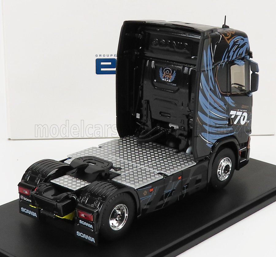 SCANIA - S770 V8 TRACOT TRUCK 2-ASSI 2021 - BLACK | Modelsnavigator.com