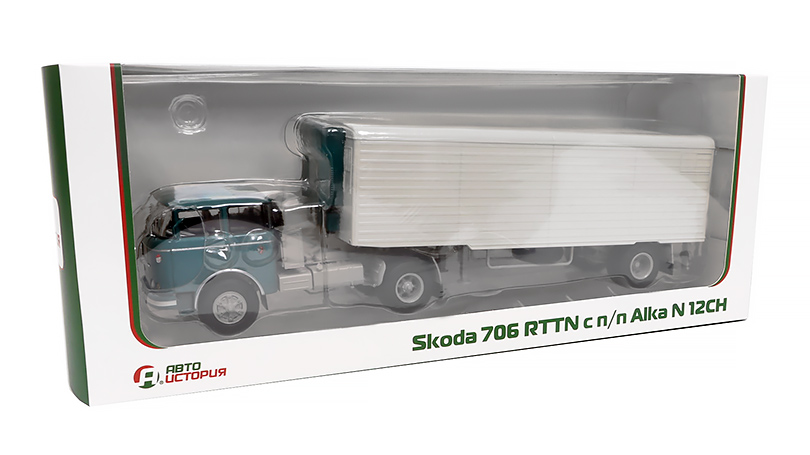 Skoda LIAZ 706 RTTN truck with Alka N12CH trailer | Modelsnavigator.com