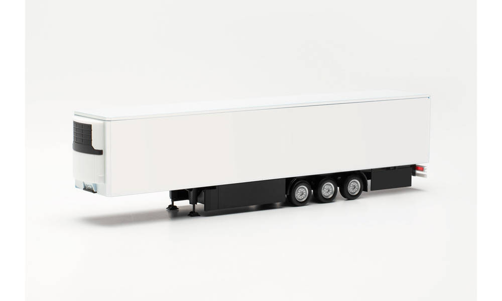 REFRIGERATED BOX TRAILER WITH PALLET BOX AND REAR SIDE PANEL, WHITE ...