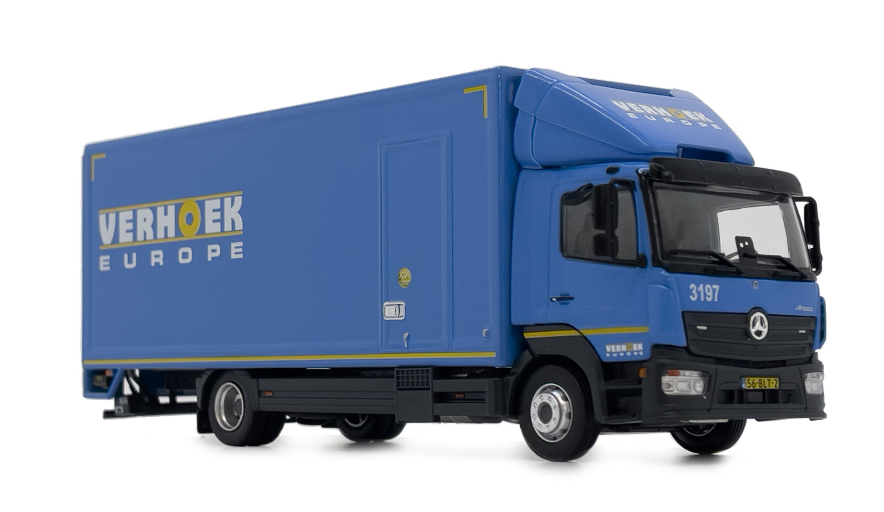 Mercedes-Benz Atego blue, Verhoek design | Modelsnavigator.com