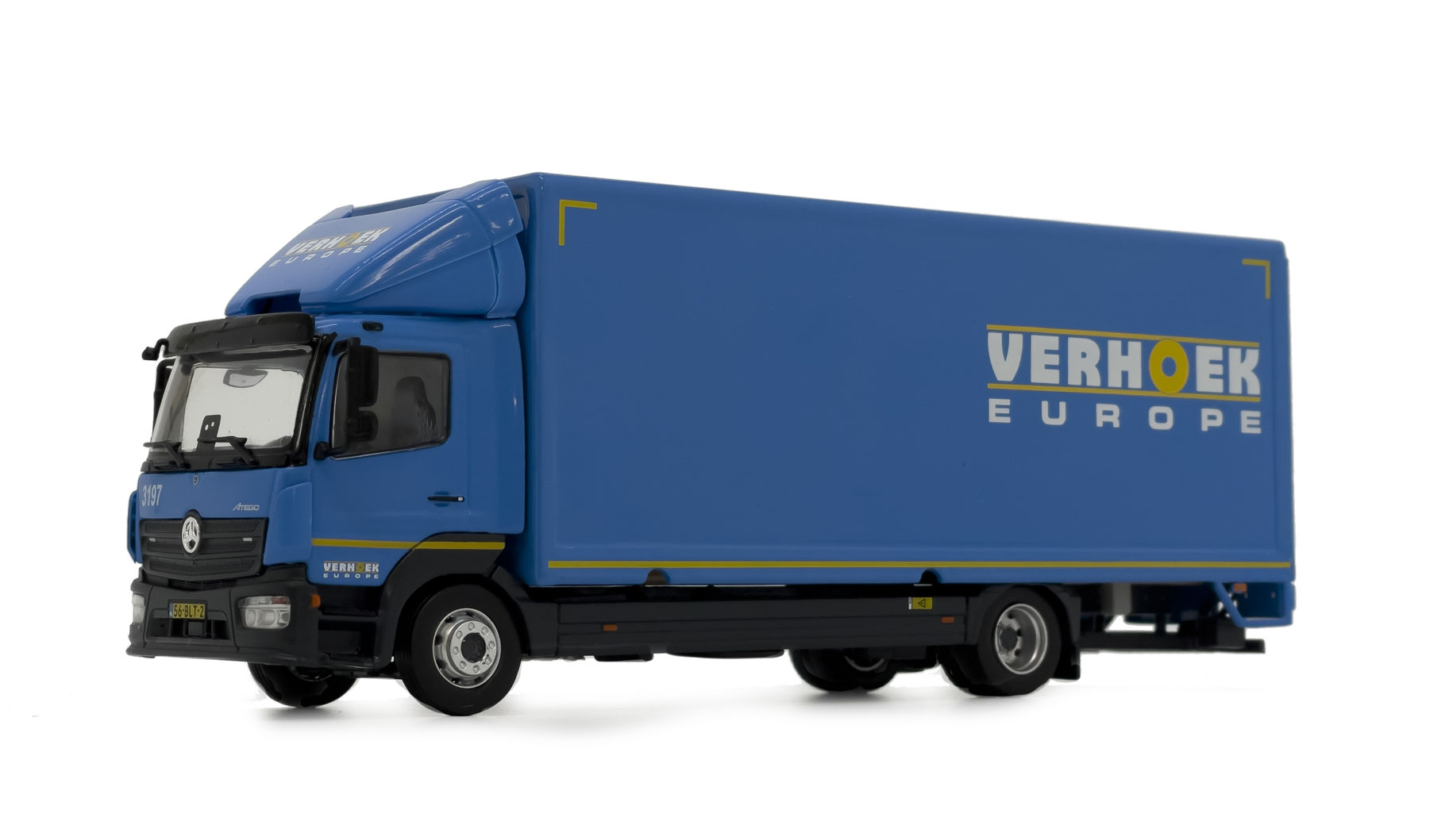 Mercedes-Benz Atego blue, Verhoek design | Modelsnavigator.com