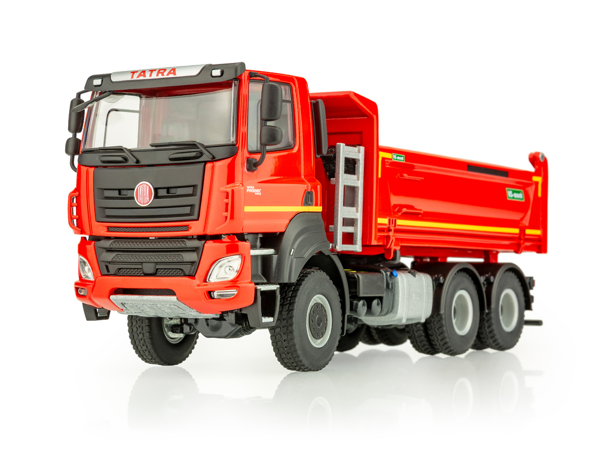 TATRA PHOENIX 6×6 VS-mont červená | Modelsnavigator.com