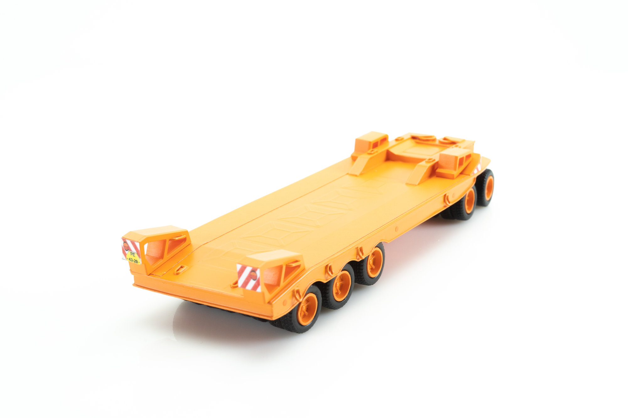 Low loader TRANSPORTA P50 orange PL | Modelsnavigator.com