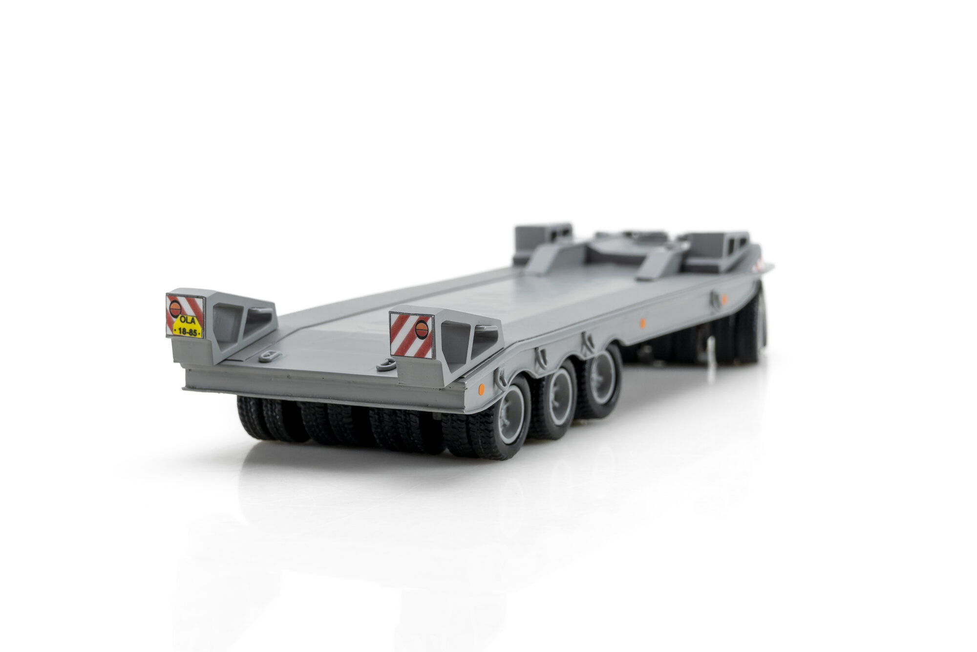 Low loader TRANSPORTA P50 gray | Modelsnavigator.com