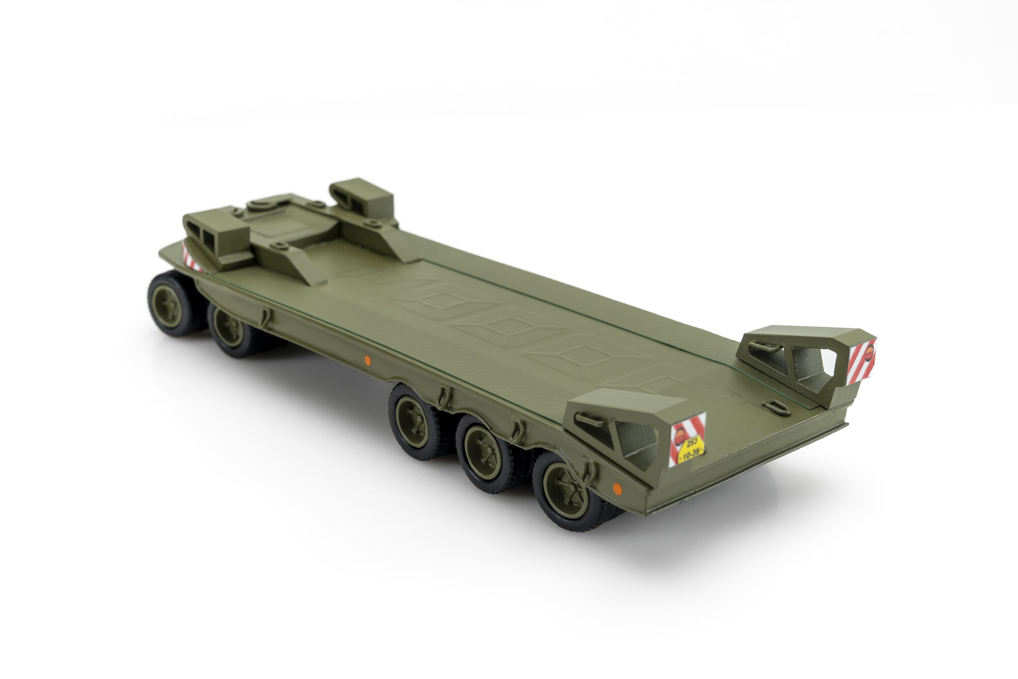 Low loader TRANSPORTA P50 military green | Modelsnavigator.com