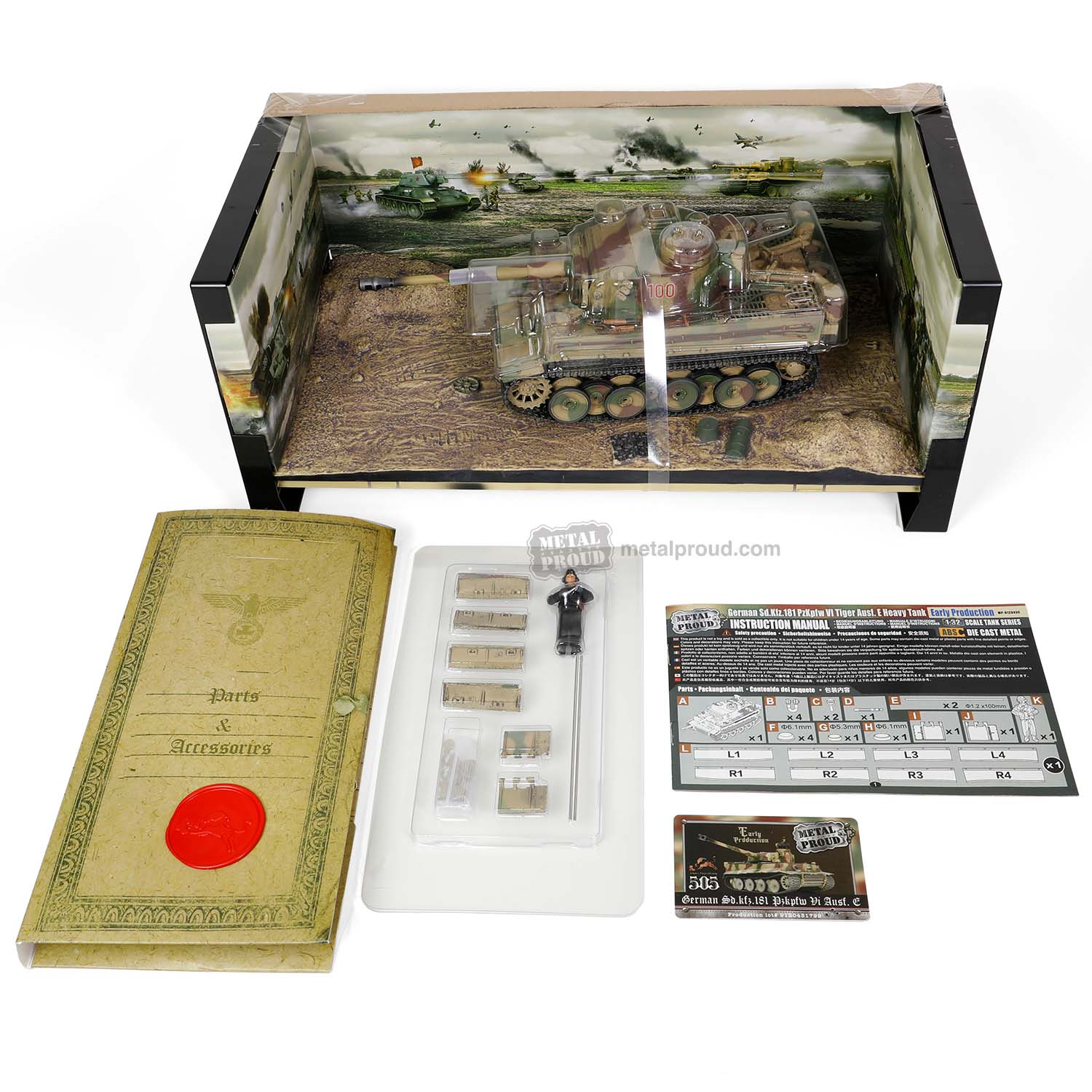 Sd.Kfz.181 PzKpfw VI Tiger 100th Batallion Russia 1943 ...