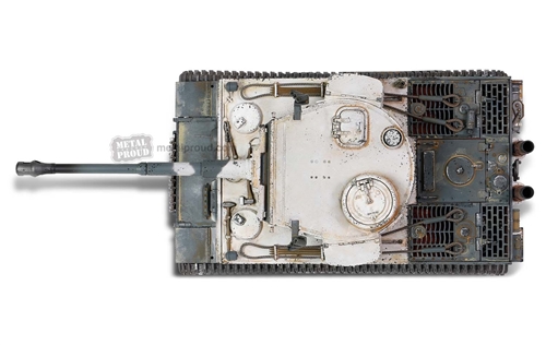 German Sd.Kfz.181 PzKpfw VI Tiger Heavy Tank 100th Batallion February ...