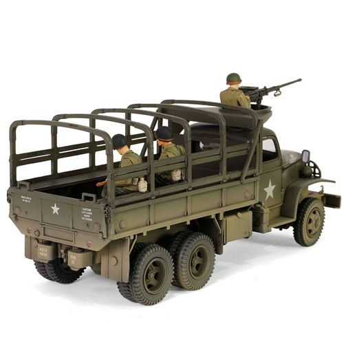 GMC CCKW 353 B with cab and protective arch type 1609 - machine gun M37 ...