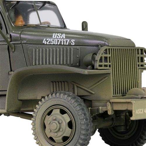 GMC CCKW 353 B with cab and protective arch type 1609 - machine gun M37 ...