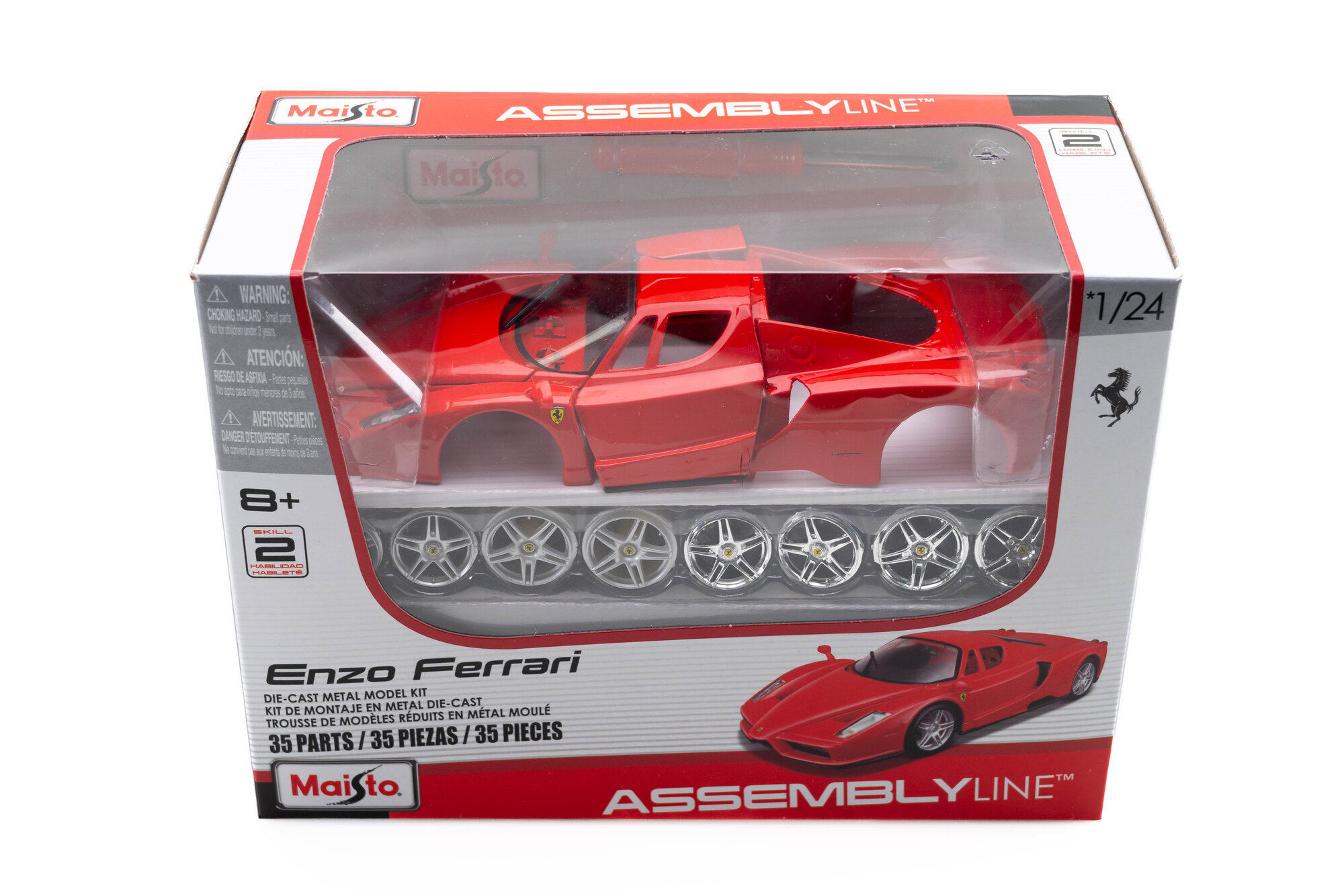 Enzo Ferrari ervena Modelsnavigator