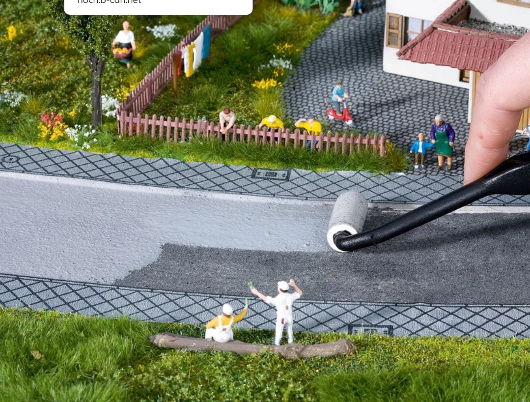 Asphalt road construction kit | Modelsnavigator.com