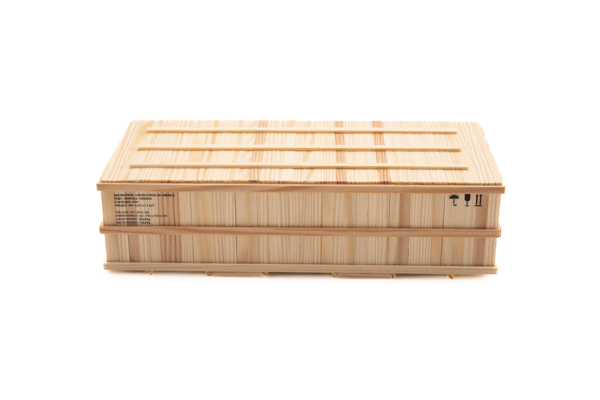 Wooden transport box LARGE | Modelsnavigator.com