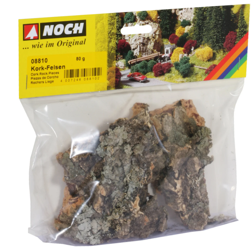 Cork rock pieces 80g | Modelsnavigator.com