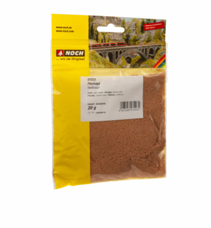 Foam flakes, light brown, 20g | Modelsnavigator.com
