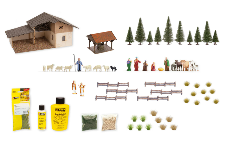 Craft Advent Calendar "Christmas Nativity" | Modelsnavigator.com