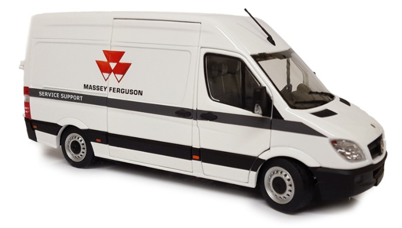 Mercedes-Benz Sprinter Weiss, Massey Ferguson Ausgabe | Modelsnavigator.com